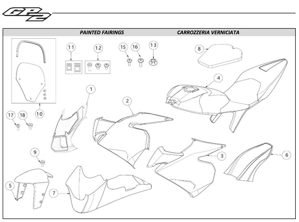 VITE TBEI M4 CUPOLINO (14) – Lovato's Bike - Shop